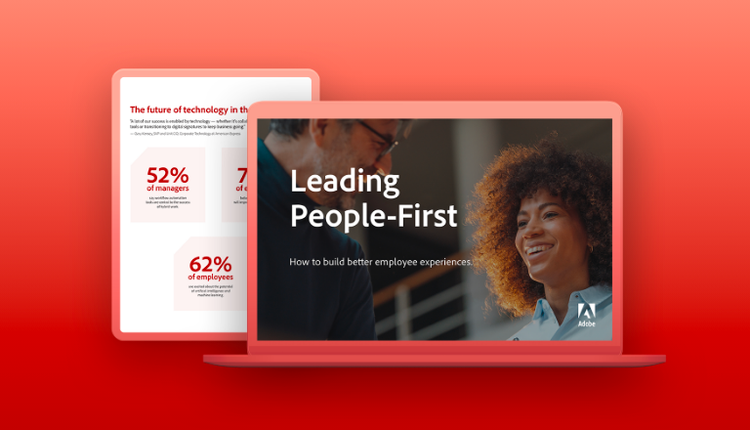 Read Leading People-First, a thought leadership ebook | Adobe