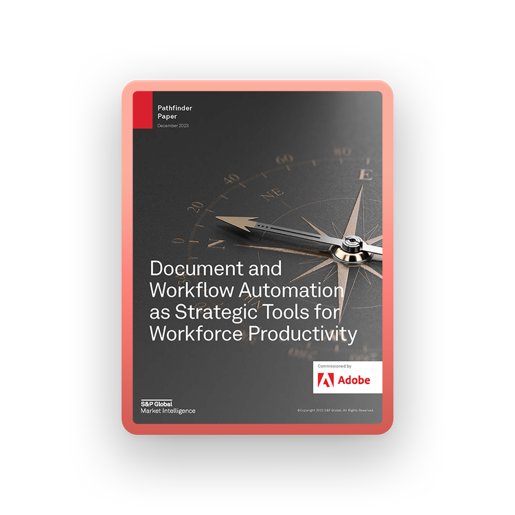 Document and workflow automation as tools for productivity | Adobe