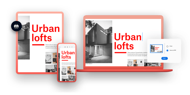 Print to PDF file | Adobe Acrobat