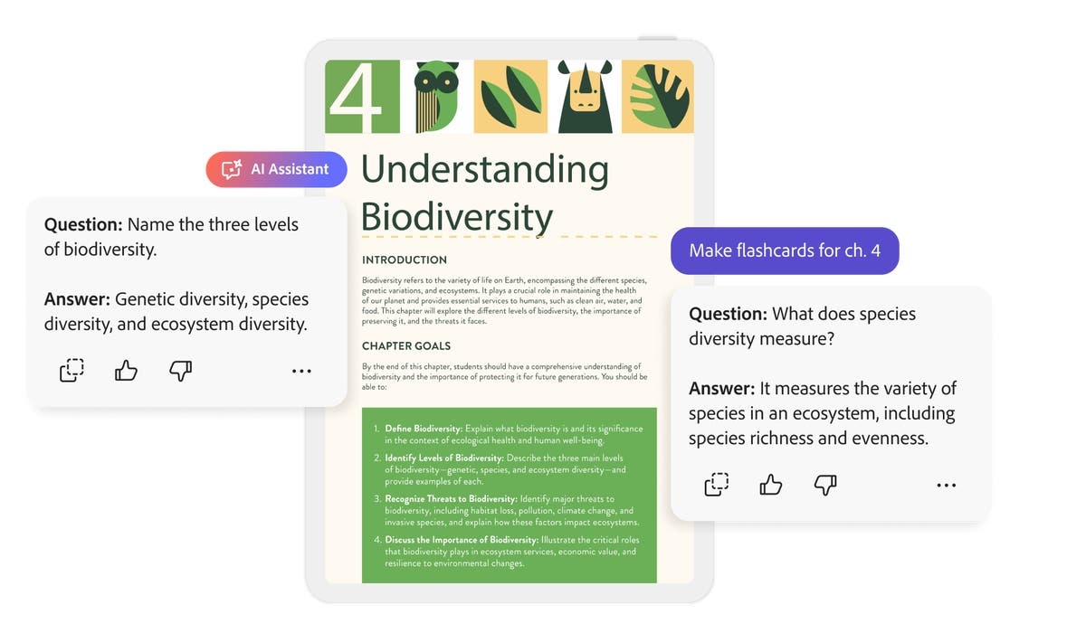 AI flashcard maker: study faster and smarter | Adobe Acrobat