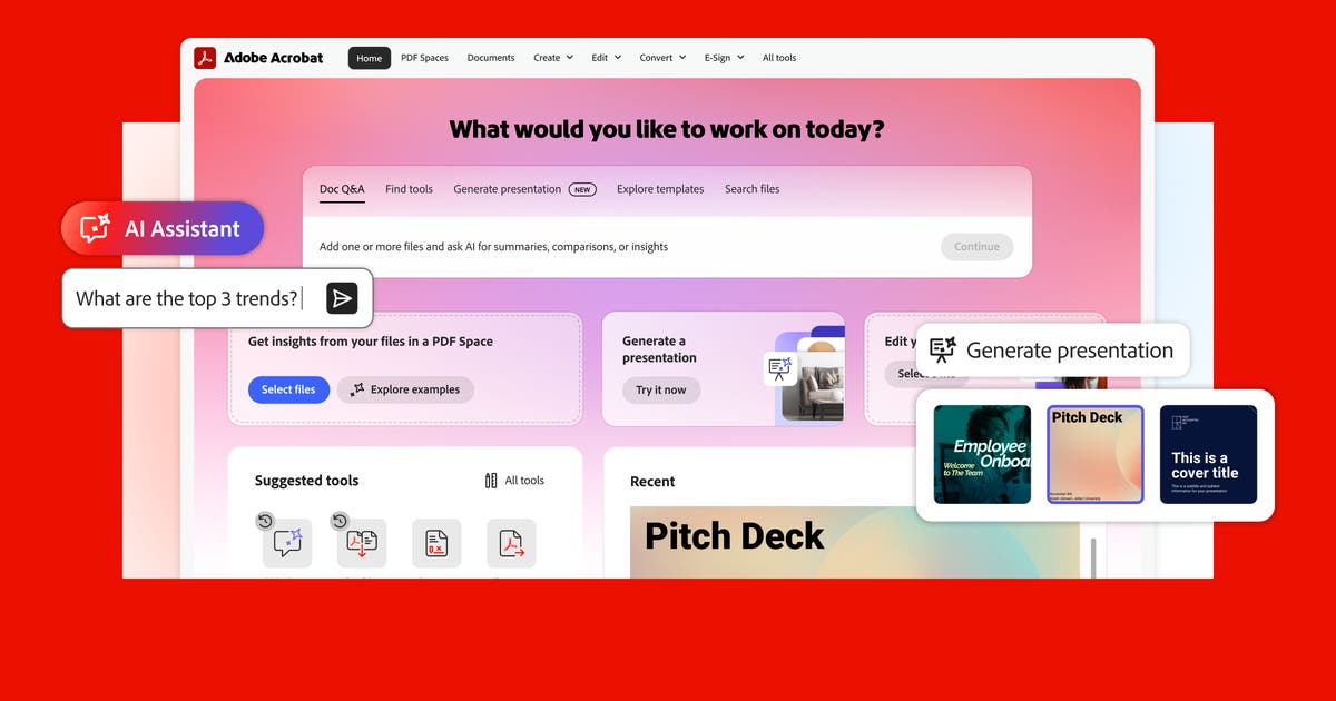 Adobe Acrobat Studio — The AI-powered PDF and design solution