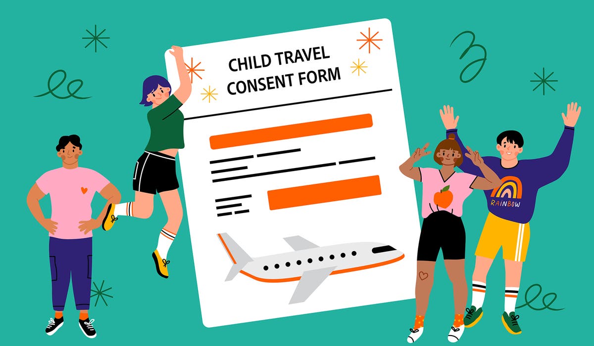 What’s a child travel consent form and how to make one | Adobe Acrobat