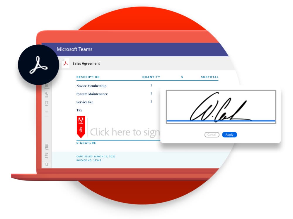 Integração Microsoft e Adobe | Adobe Acrobat