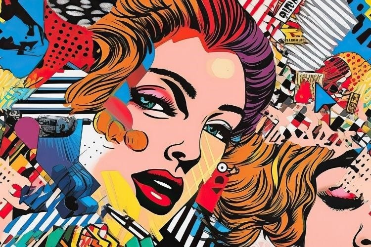A pop art e como usá-la | Adobe Express