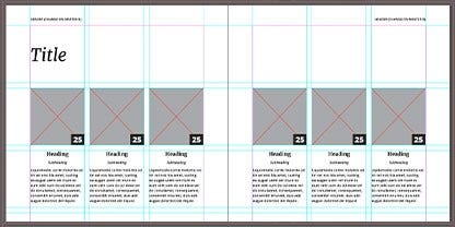 Criação de panfletos | Adobe InDesign