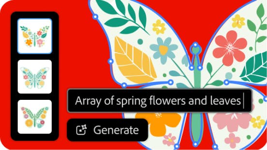 Fill shapes with detail and color.