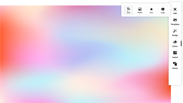 Create background designs for any kind of media | Adobe