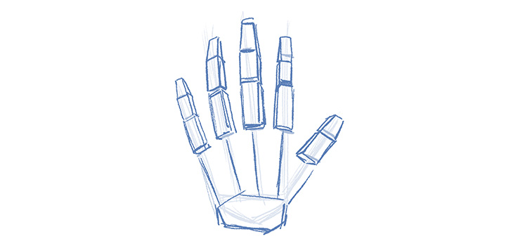 How to draw hands