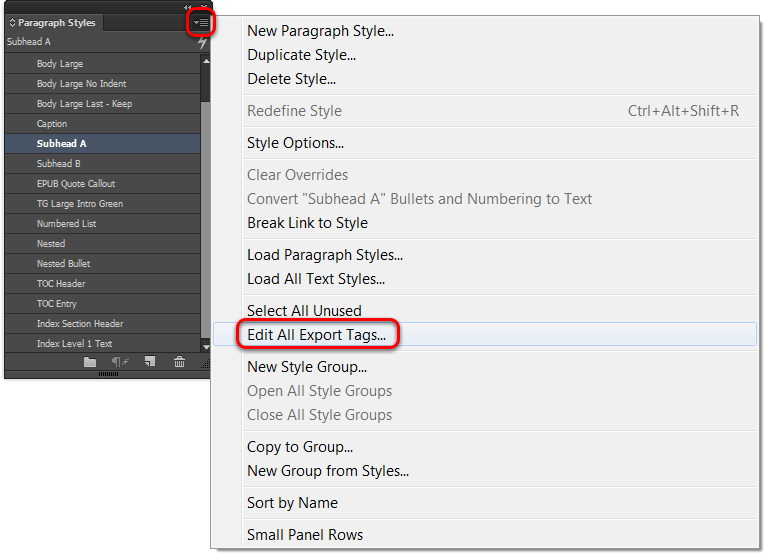 Mapping Styles And Tags Adobe Indesign Accessibility Mapping Styles And Tags Adobe Indesign Accessibility