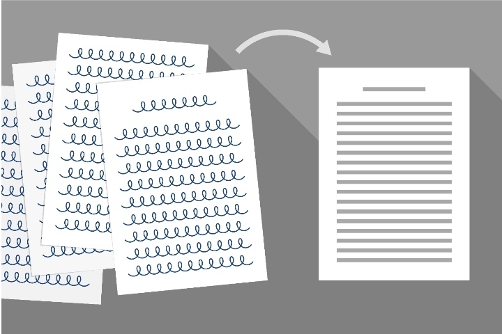 Handschrift in Text umwandeln: Handschrift einfach digitalisieren