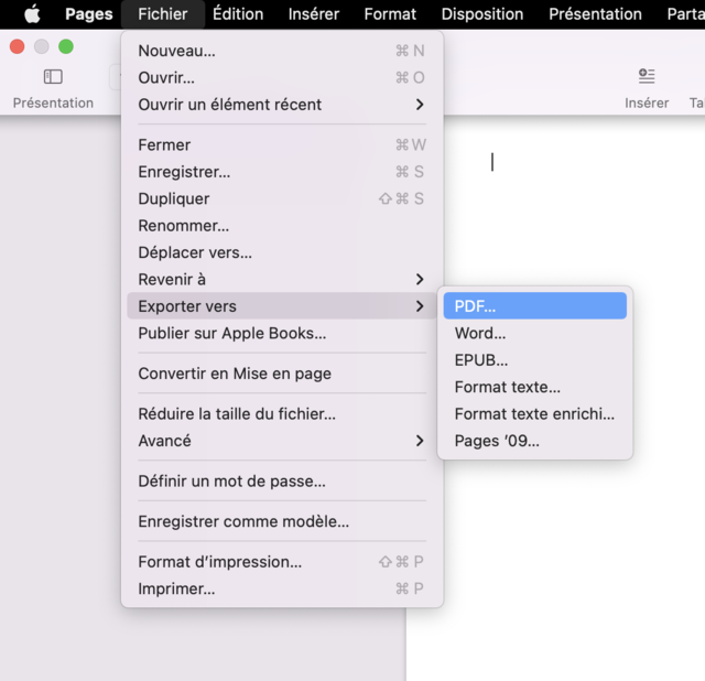 Comment convertir Pages en PDF | Adobe Acrobat DC