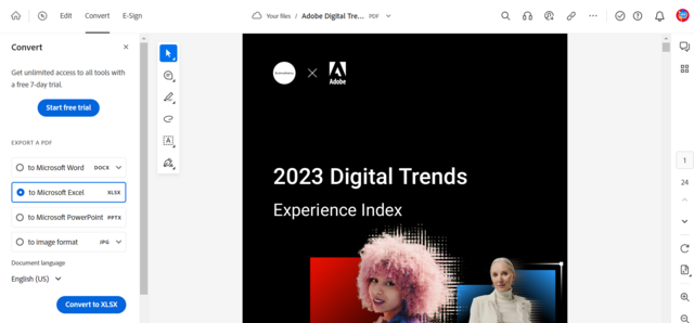 How to Convert Word to Excel | Adobe