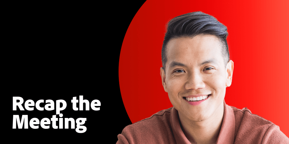 AI summariser for meeting notes and recaps | Adobe Acrobat