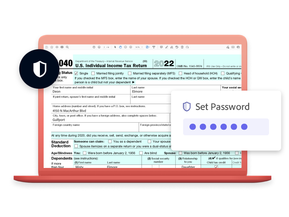 Scan tax documents: Easy online tax preparation | Adobe Acrobat