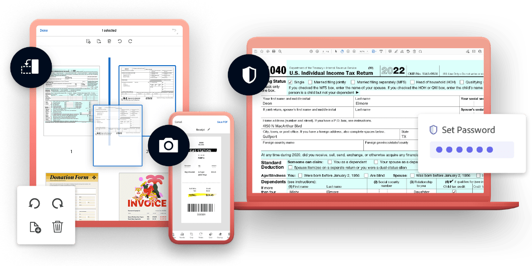 Scan tax documents: Easy online tax preparation | Adobe Acrobat