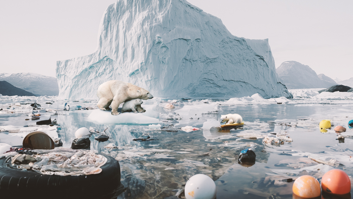 Making Climate Change Posters with Photoshop Generative Fill