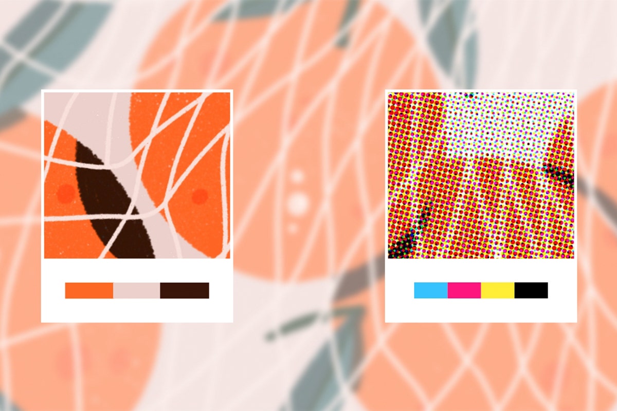 Spot color vs. process color | Adobe