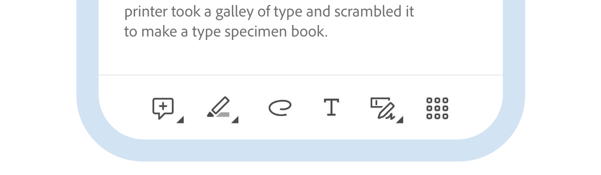 Work with PDFs (Classic experience) — Acrobat for Android Help