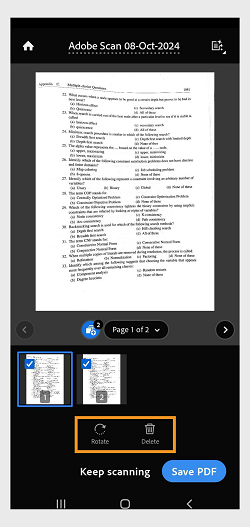 Scan — Adobe Scan for Android