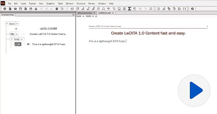 Adobe FrameMaker | xml-dita-editor