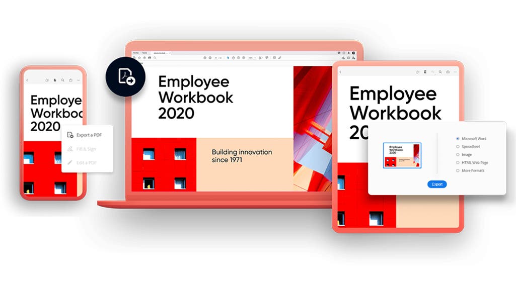 Exporta archivos PDF | Adobe Acrobat