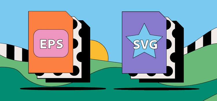 ¿En qué se diferencian el EPS y el SVG? | Adobe