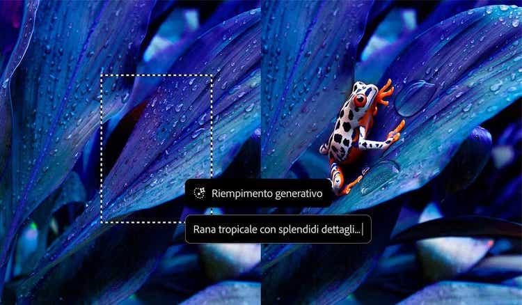 Relleno generativo - Relleno con IA en imagen - Adobe Photoshop