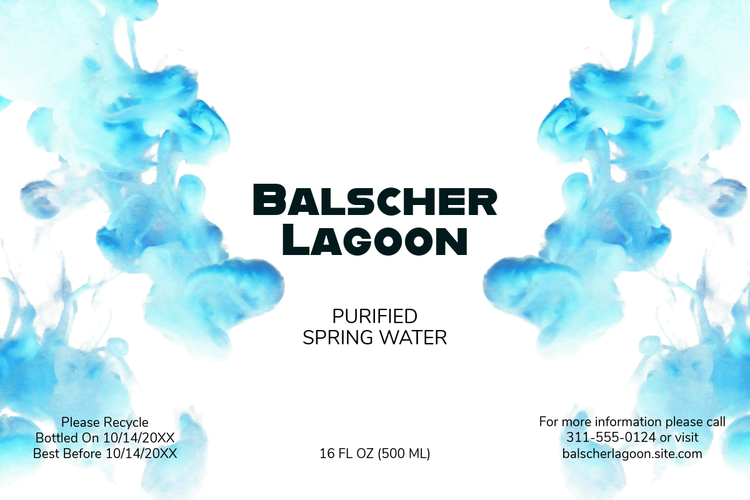 Free Custom Water Bottle Label Maker | Adobe Express