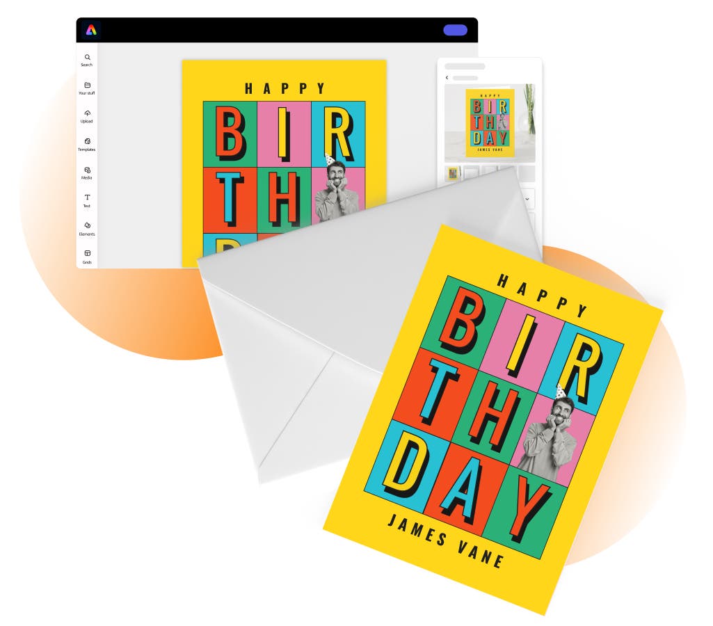 Custom Birthday Cards: Design and Print Personalized Birthday Cards ...