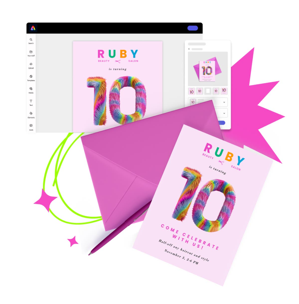 Custom Party Invitations: Design and Print Personalized Party ...