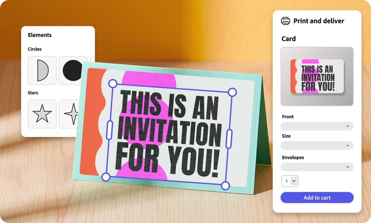 Print Custom Greeting Cards | Adobe Express