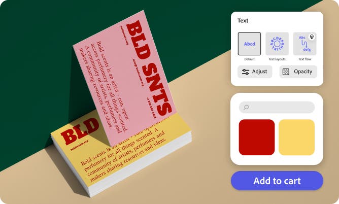 Print Custom Business Cards Online | Adobe Express