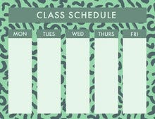 Free Online Customizable Class Schedule Maker | Adobe Express