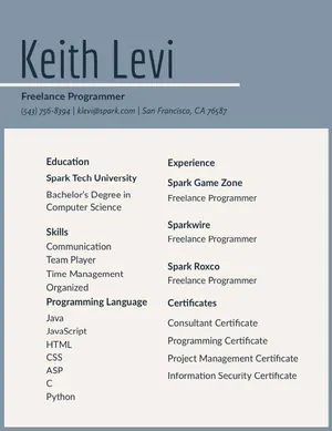 75 Impressive Resume Examples for Any Jobs | Adobe Express