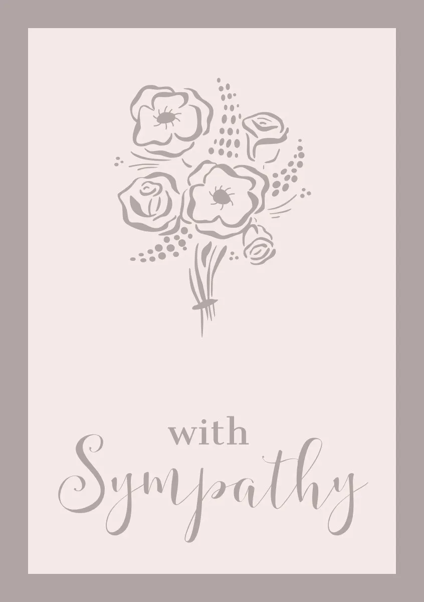 Messages of Condolence for Sympathy Cards | Adobe Creative Cloud Express