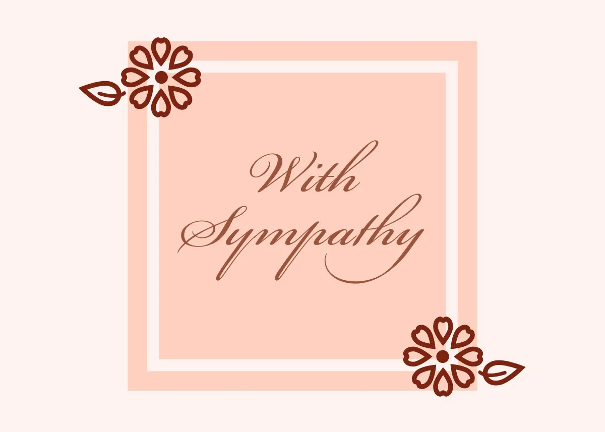 Messages of Condolence for Sympathy Cards | Adobe Creative Cloud Express