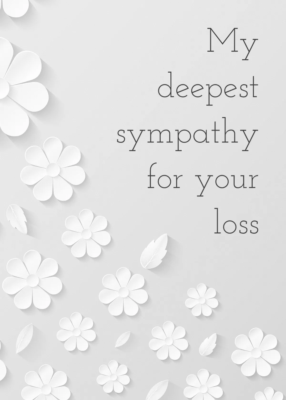 Messages of Condolence for Sympathy Cards | Adobe Creative Cloud Express