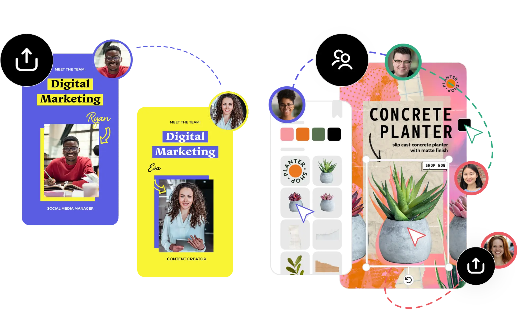 Explore Adobe Express features.