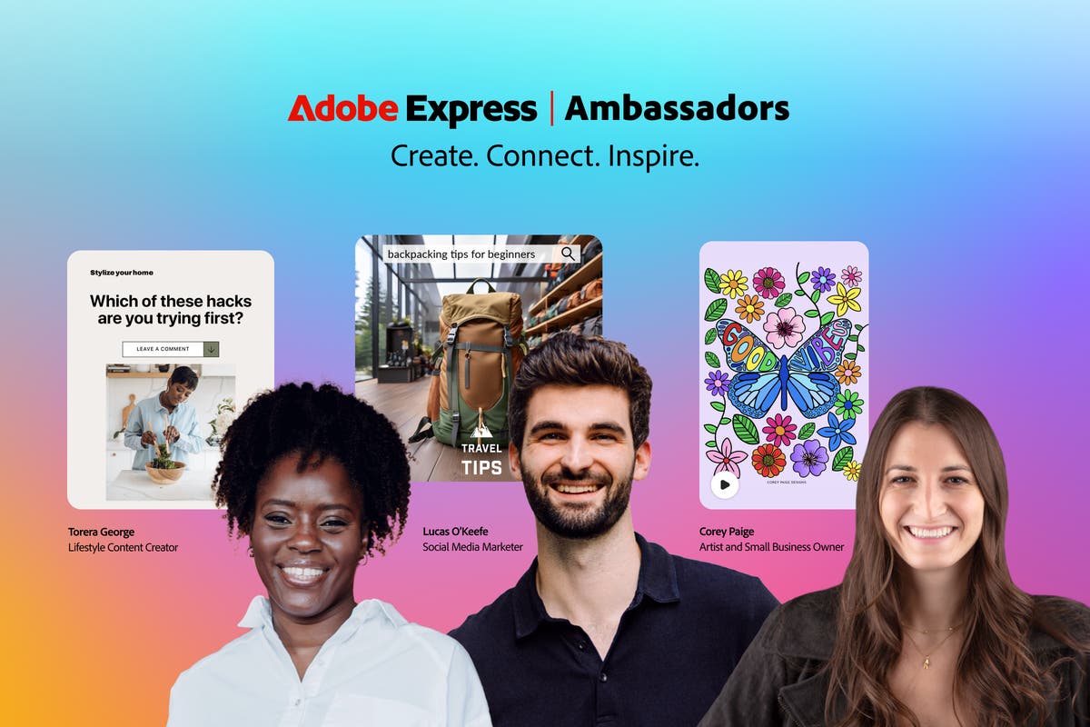 Introducing the New Adobe Express Ambassador Program