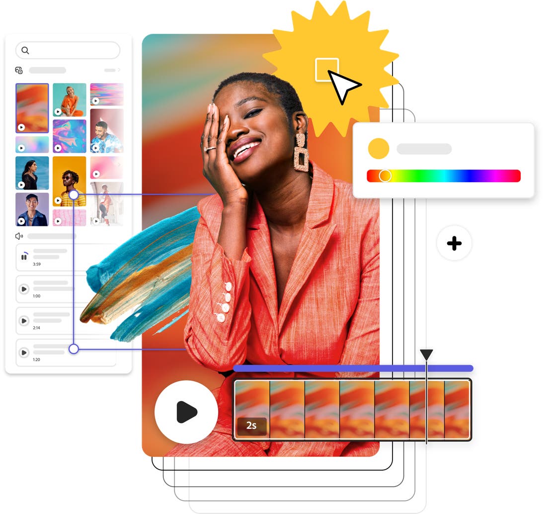 Adobe Express, the fast, easy and fun, all-in-one app, with Adobe Firefly Generative AI built in ...