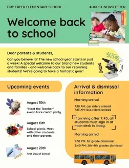 Create an “All about me poster” to introduce yourself to new students.