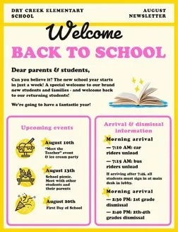 Create an “All about me poster” to introduce yourself to new students.
