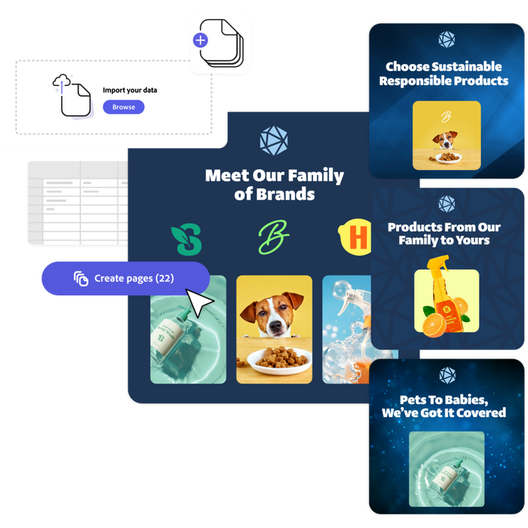 Quick and Easy Create-Anything app for Enterprise | Adobe Express