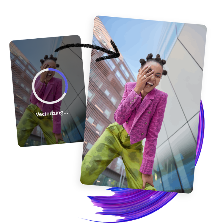 Convertissez gratuitement des images JPG en SVG| Adobe Express