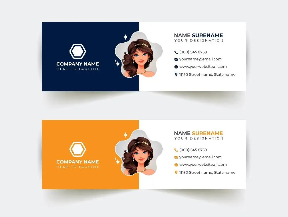 La conception d'un Logo signature mail créatif | Adobe Express