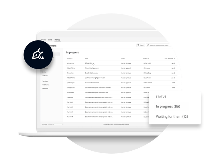 Mega Sign: Add multiple signers to your document | Acrobat Sign