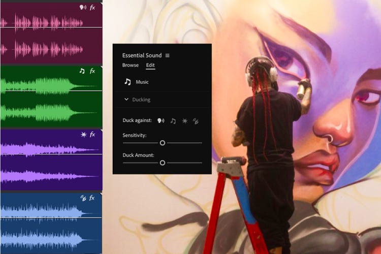 Video audio editor: Use AI to edit audio - Adobe