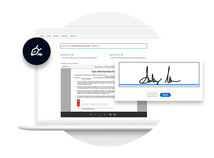 Pembuat formulir: Membuat formulir web digital online | Acrobat Sign