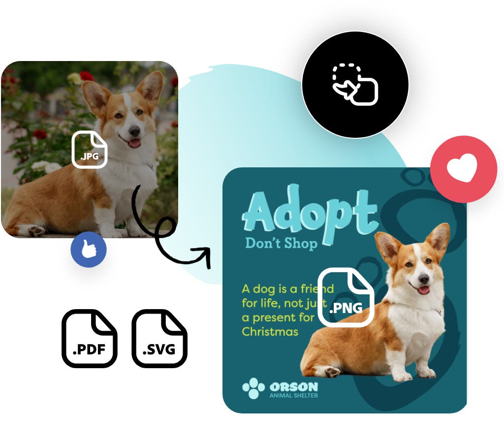Tindakan Cepat Untuk Mengonversi Gambar Adobe Express