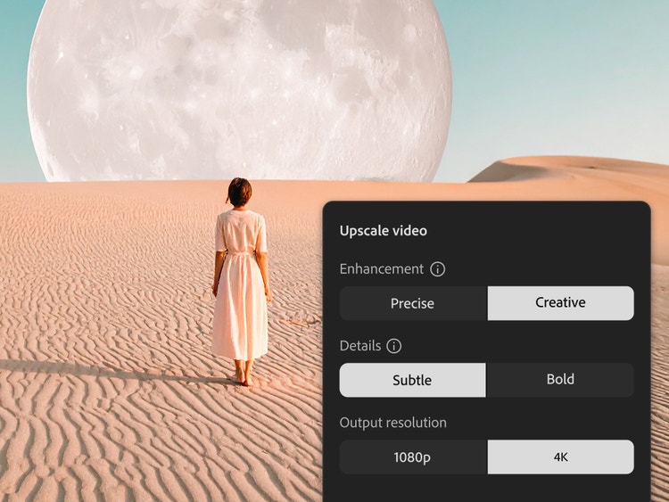 Peningkatan Kualitas Video Topaz Astra di Papan Firefly | Adobe